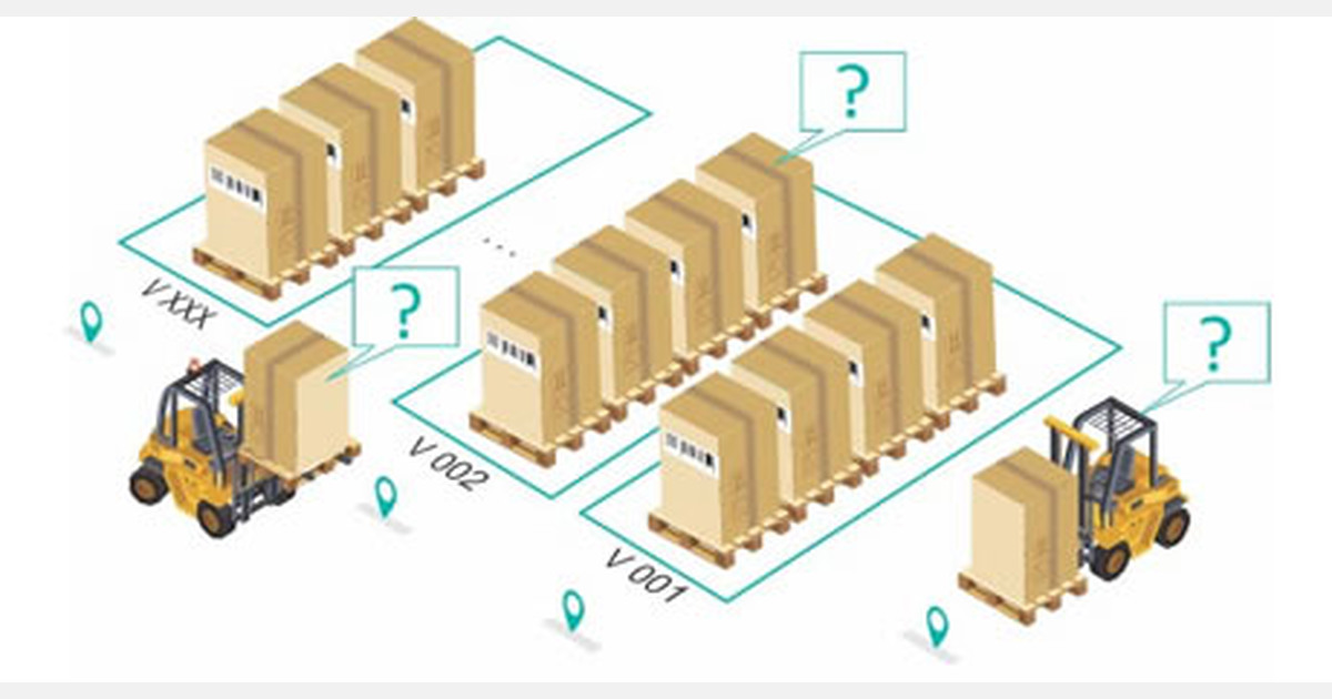 RFID forklift scanner gives up-to-date overviews of internal logistics ...