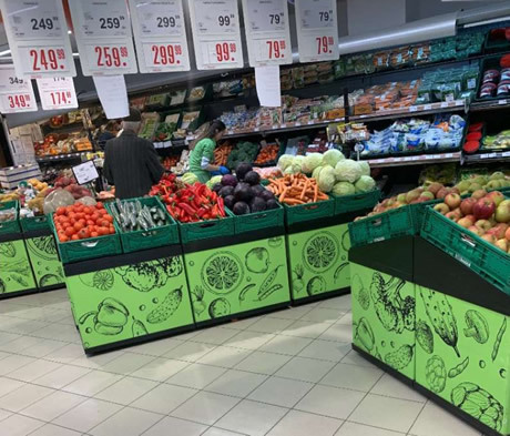 "Messy sales displays a thing of the past with this mobile presentation ...