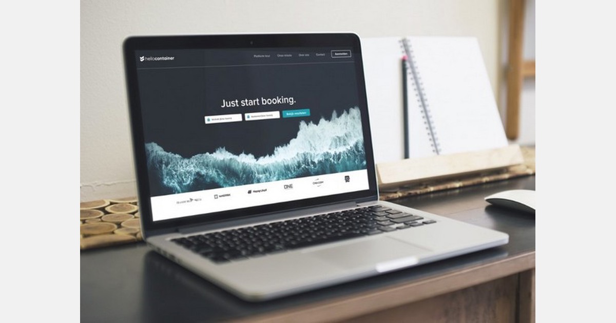 "Online platform for booking containers makes shipping more sustainable"