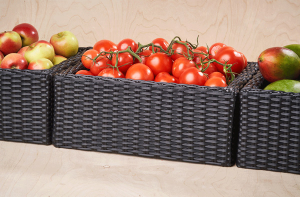 "Folding basket for EPS crates with woven look shines new light on ...