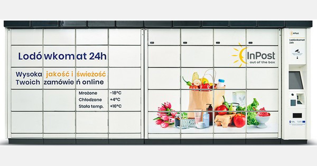 Polish parcel deliverer introduces refrigerated fruit produce lockers