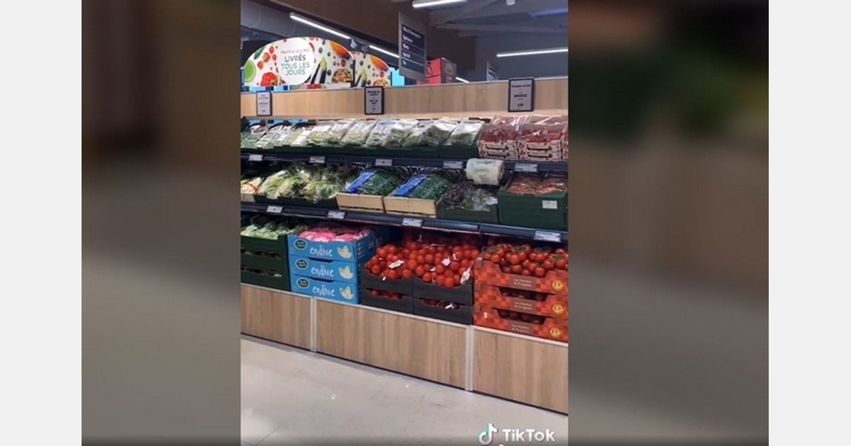 Fresh produce looking fresh in new Lidl supermarket