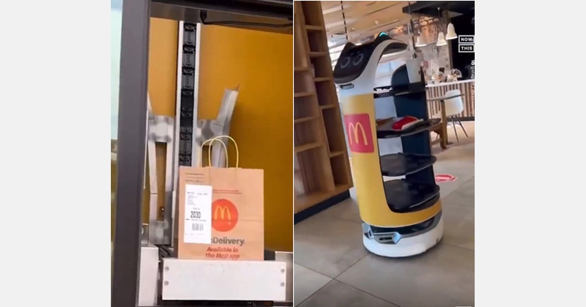 First unstaffed McDonald's