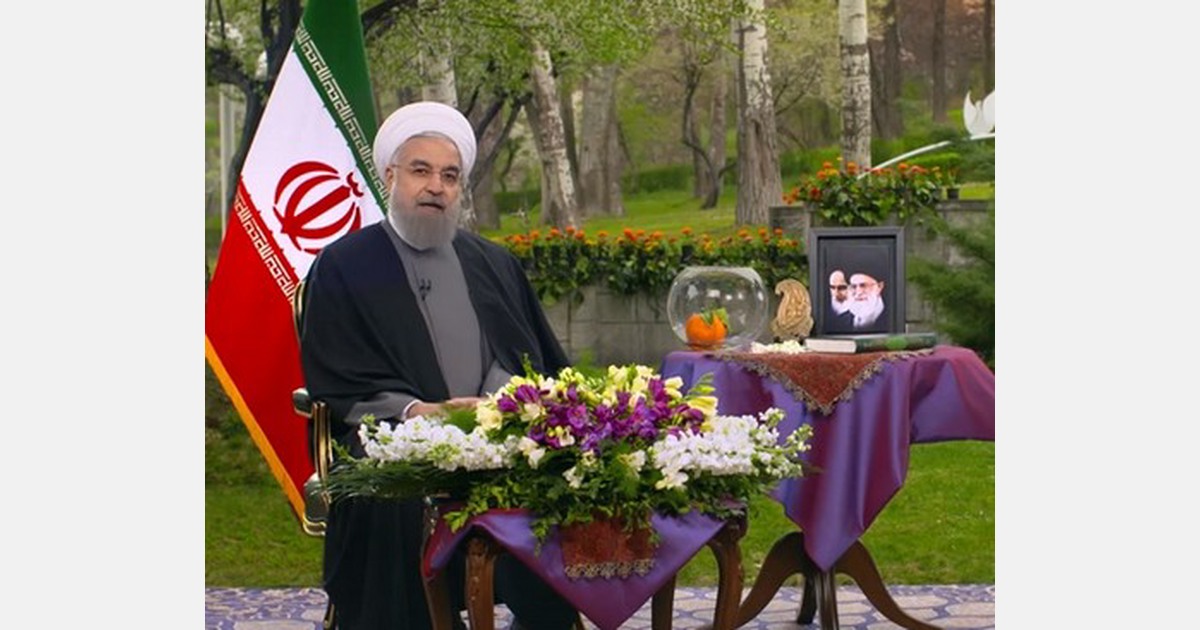 Iranian president replaces goldfish with orange