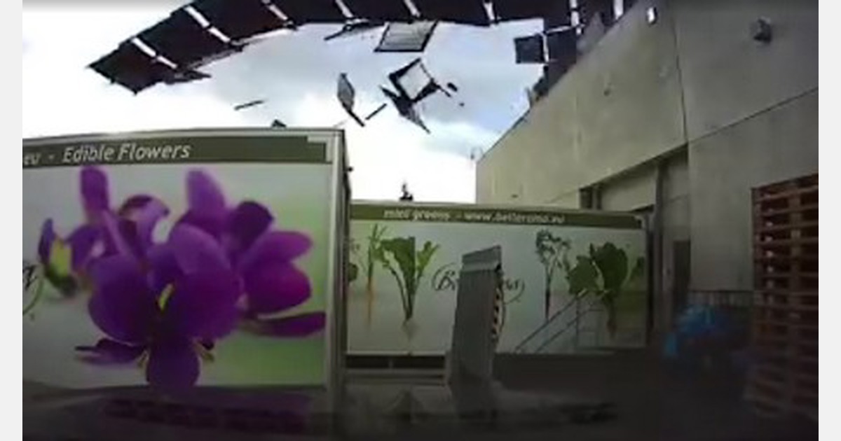 Belgium: 120 solar panels blown off Van Laethem's roof