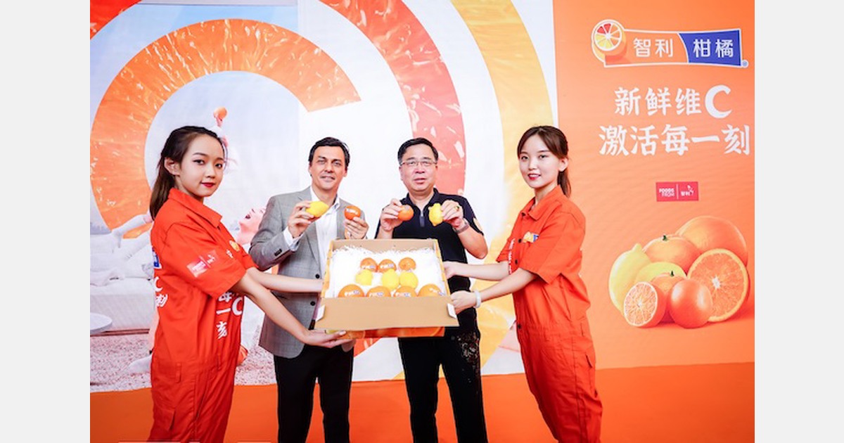 Chinese market in Jiaxing hosts welcoming ceremony for Chilean oranges
