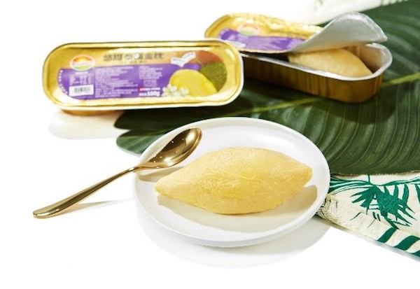 First ever arrival of Philippines durians in China