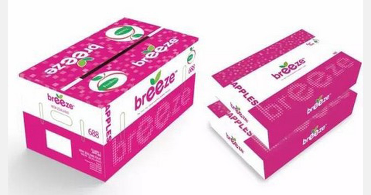 China: Yuanxing Fruit presents Breeze apples from New Zealand