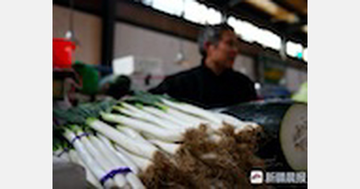 China: Price of spring onions rising dramatically