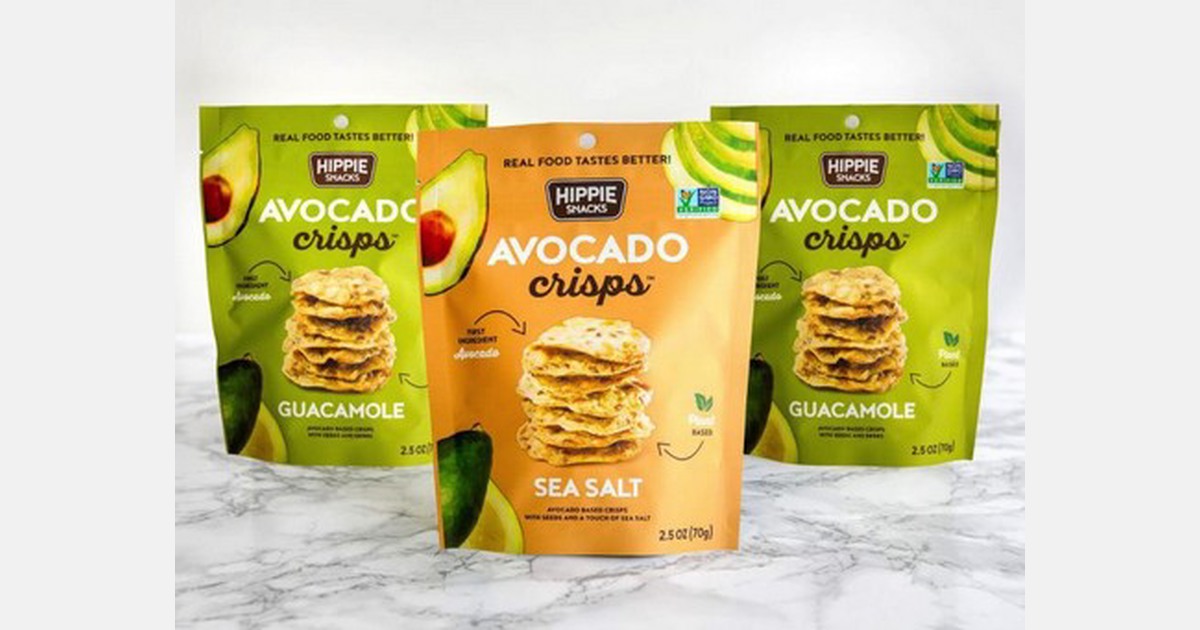 Canada: Hippie Snacks launches Cauliflower Crisps & Avocado Crisps