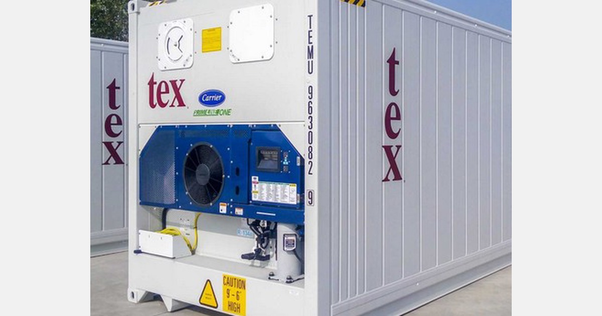 First leasing company invests in new model refrigerated containers