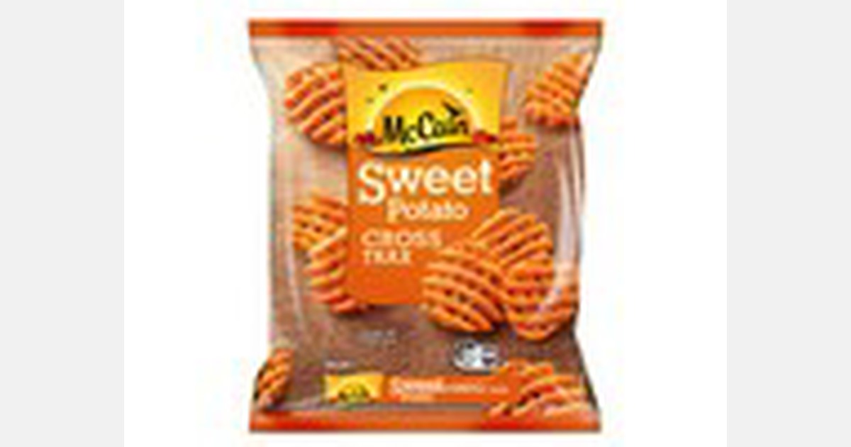 Australia: McCain launches sweet potato chips