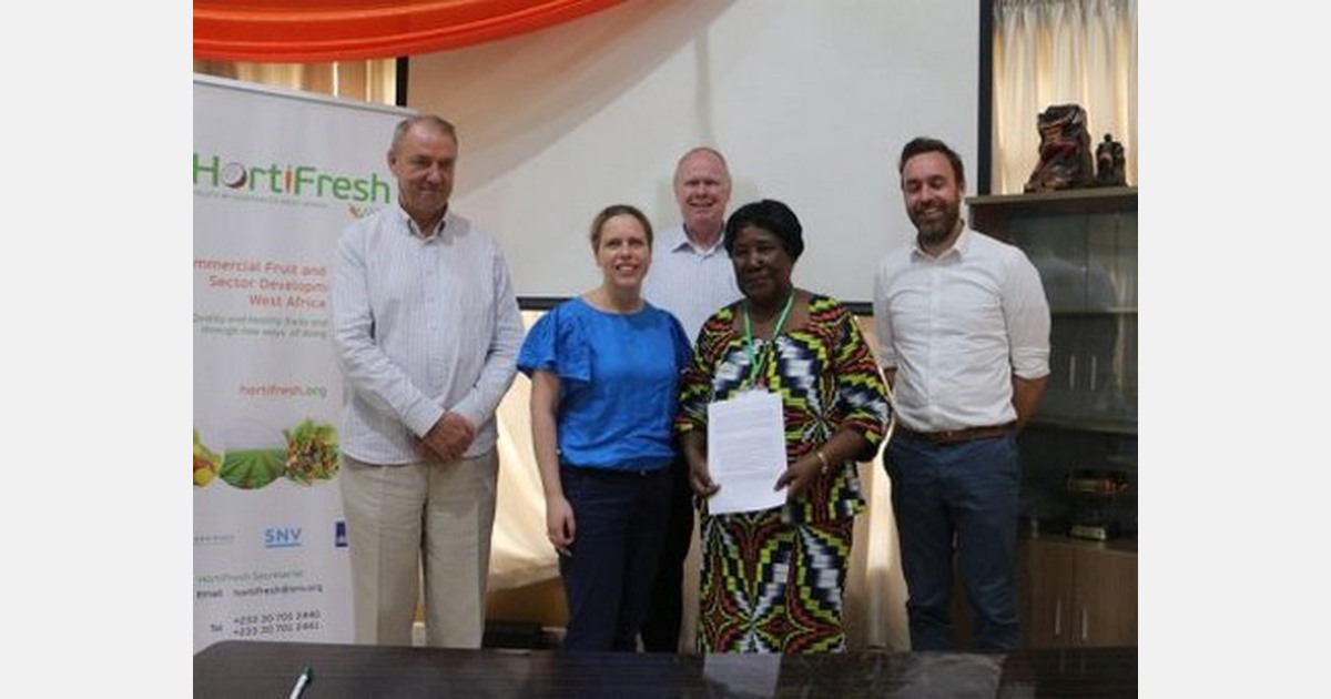 Rabobank Foundation and HortiFresh sign financial agreement with ...