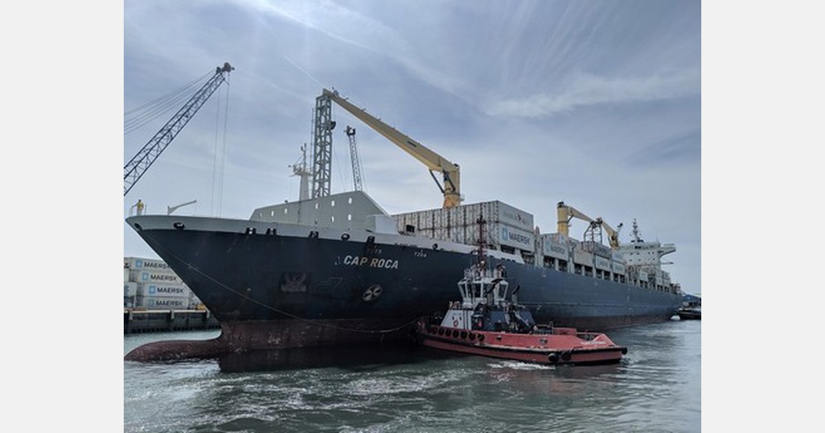 Portico go to great lengths with arrival of new container vessel