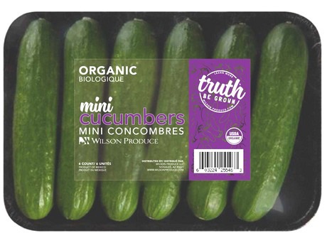 Launch of year-round organic mini cucumber program