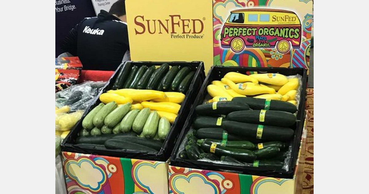 New RPC/DRC floor display for Organic Produce Summit