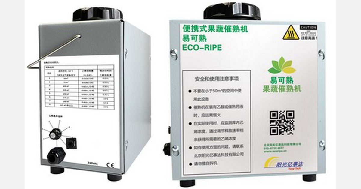 New Eco-Ripe ethylene generator exclusive to the Asian market