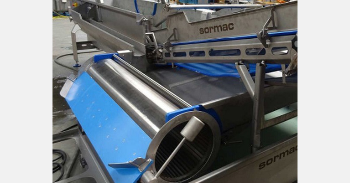 New spiral washer has capacities up to 3000 kg/hr