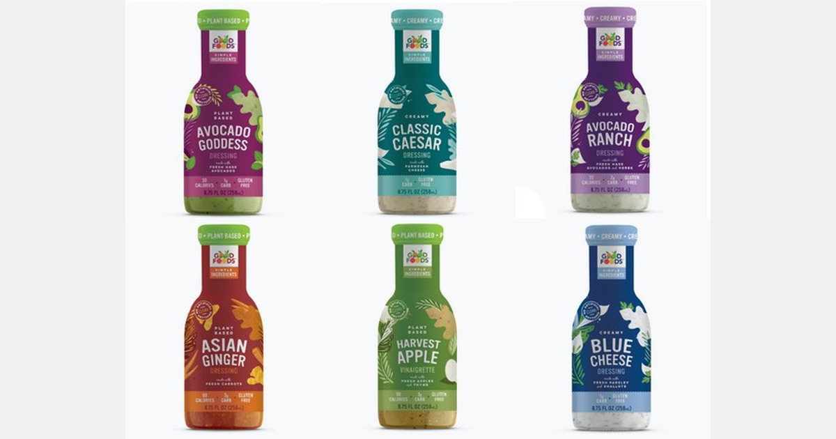 New line of "clean ingredient" salad dressings launched