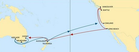 Upgrade to Oceania - U.S. shipping network to widen presence in Pacific ...