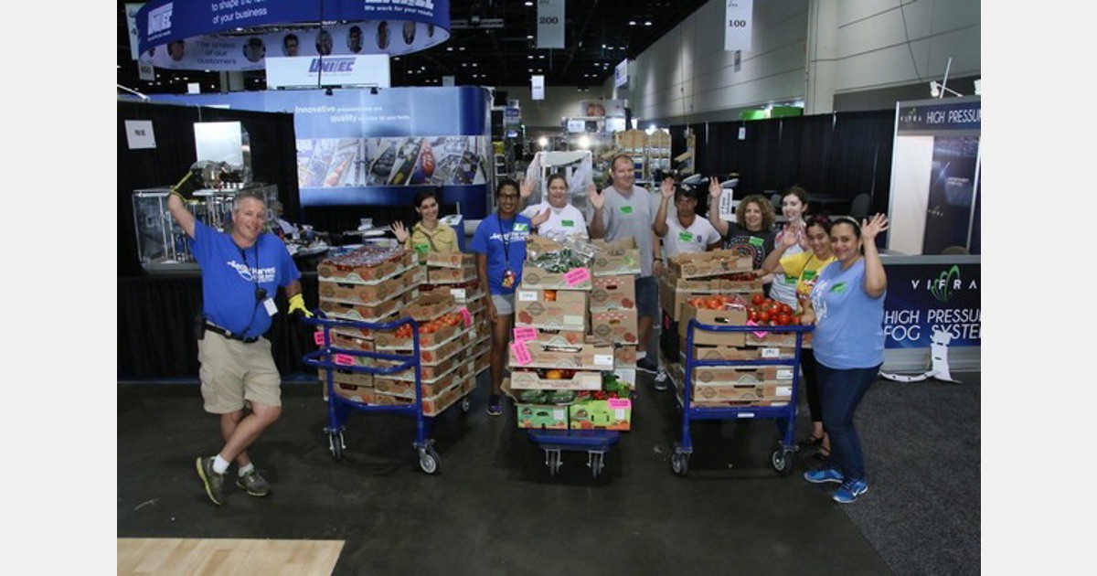 PMA Fresh Summit exhibitors donate 228,400lbs of produce to food bank