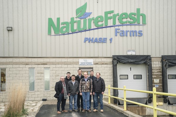 Nature Fresh Farms ceremony marks transition of phase 1 greenhouse