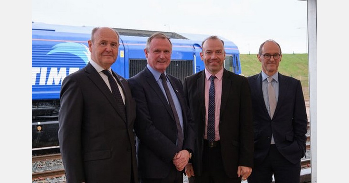 Maritime’s strategic rail freight interchange opens