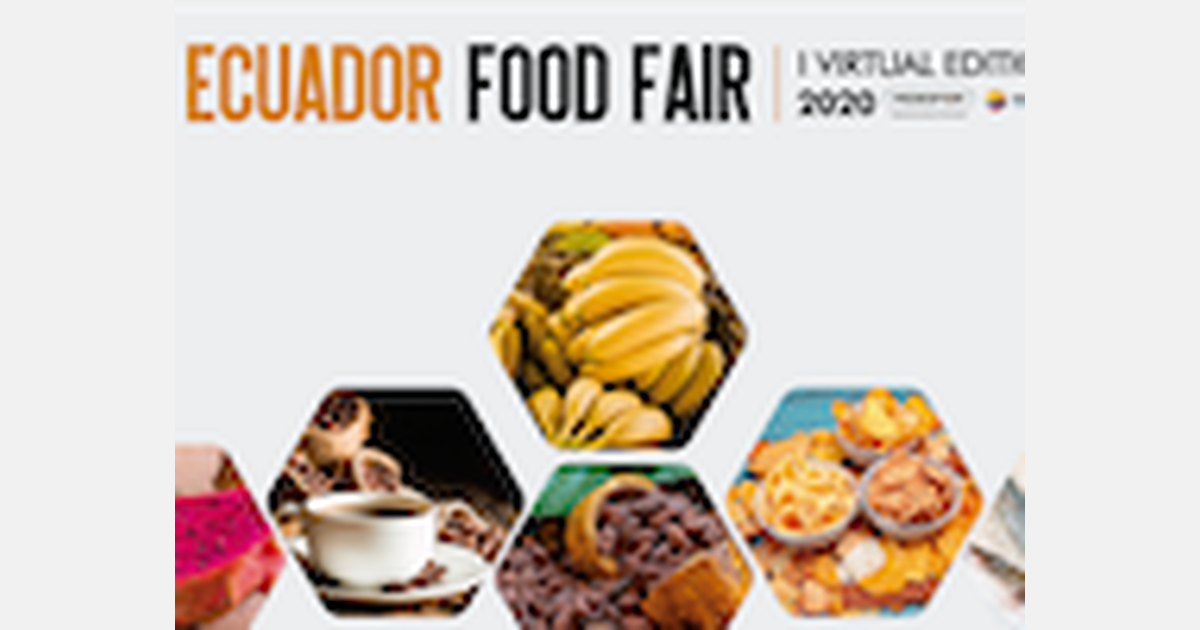 Ecuador holds its first virtual food fair