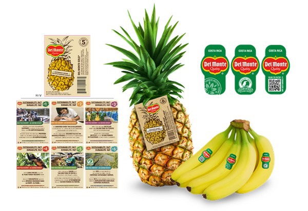 Fresh Del Monte to use stickers highlighting its sustainability efforts