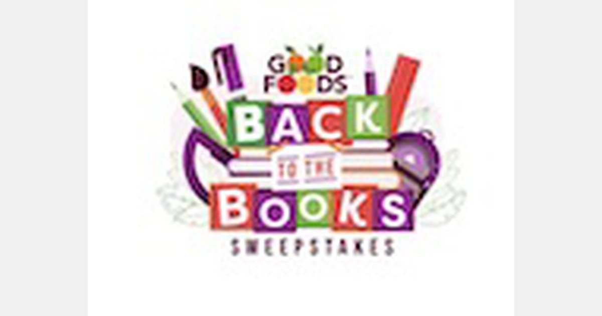 New "Back to the Books" consumer sweepstakes launched