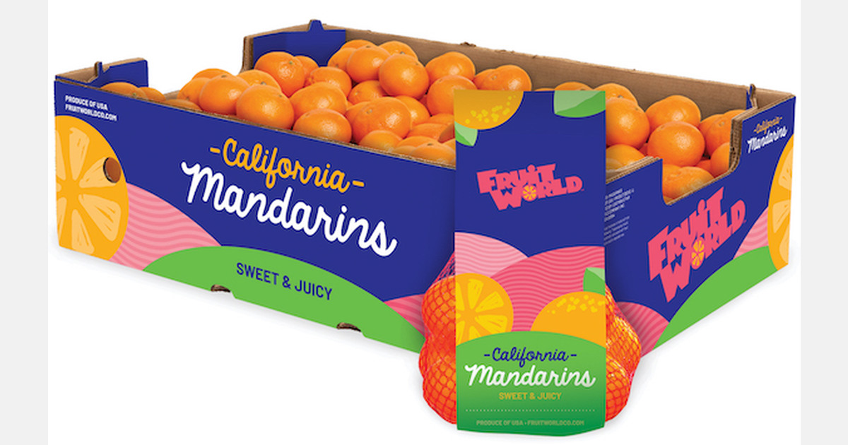 Citrus offered in new high-graphic sustainable citrus packaging this season