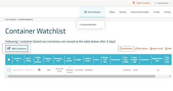 APM Terminals’ container tracking platform receives industry-leading ...