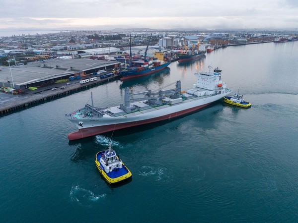 Zespri welcomes new Fresh Carriers vessel MV Kowhai into its shipping fleet