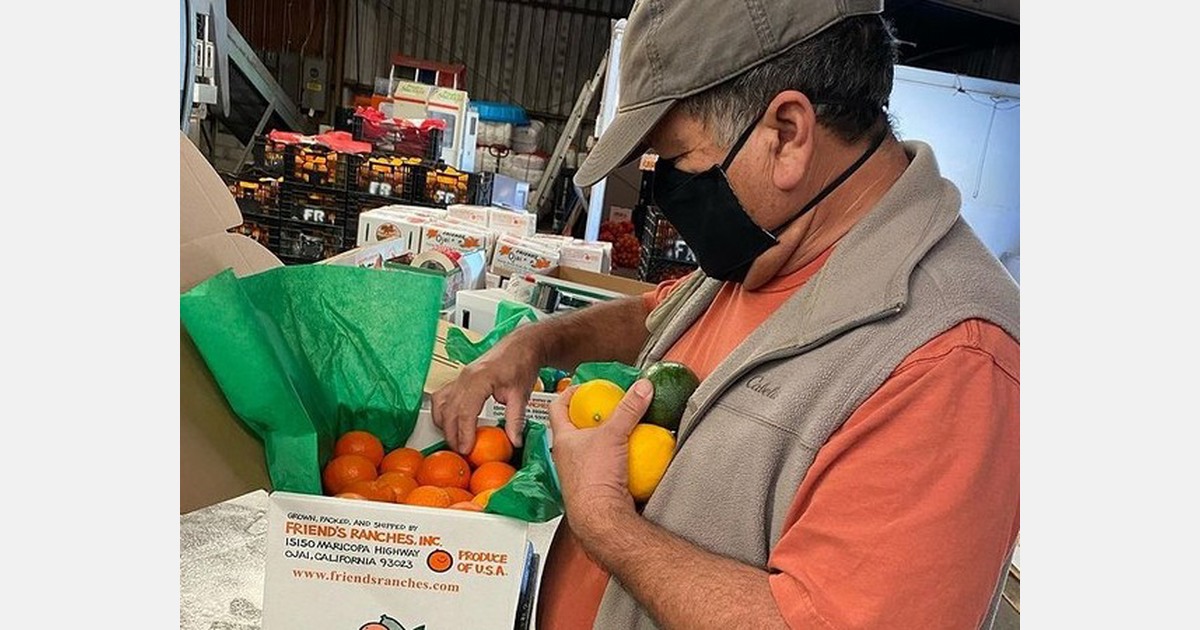 California growers more than welcome the rain