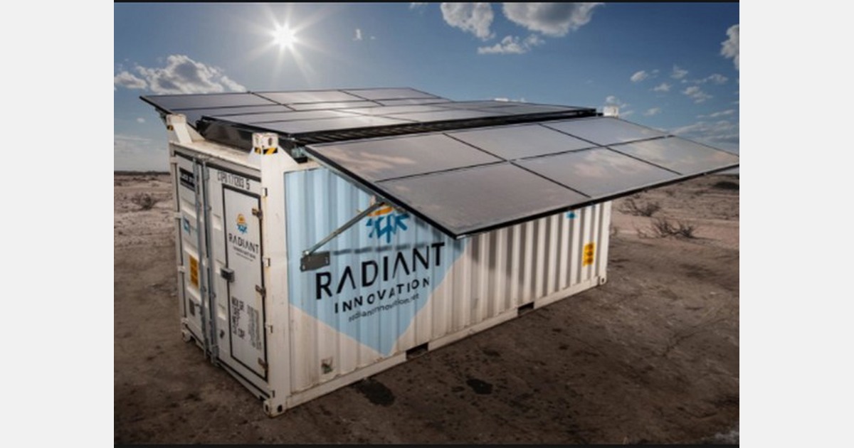 Meet HELIOS, the solar powered shipping container line by ROXBOX