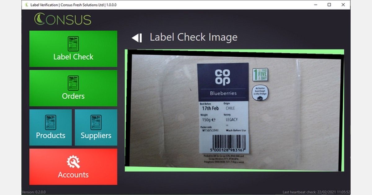 Consus Fresh launch AI-based label verification solution