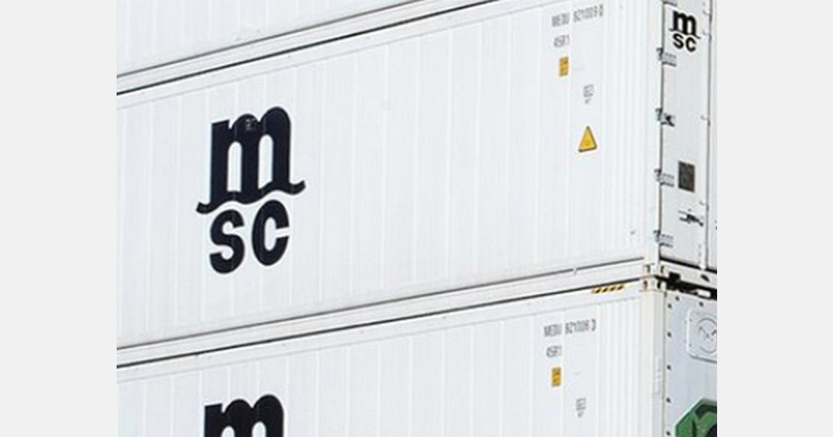MSC reports another successful year for its reefer cargo services
