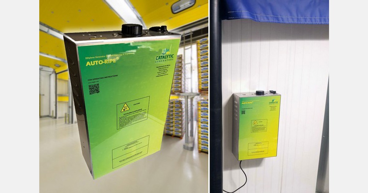New ethylene generator for narrow ripening rooms launched