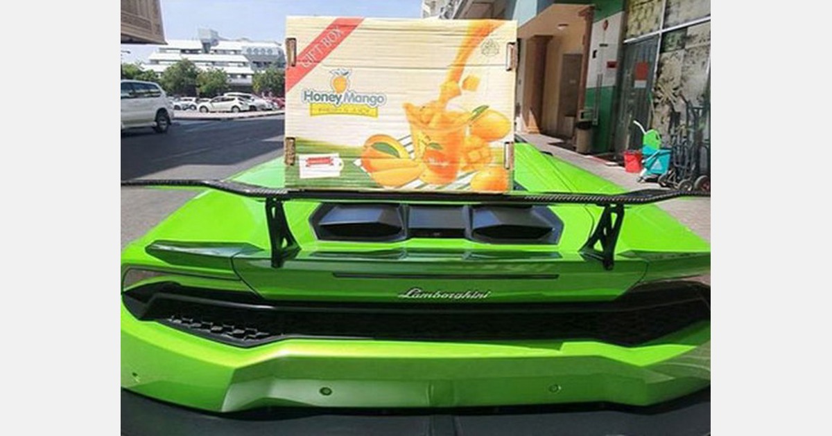 ‘Mango in a Lambo’ service is back in Dubai
