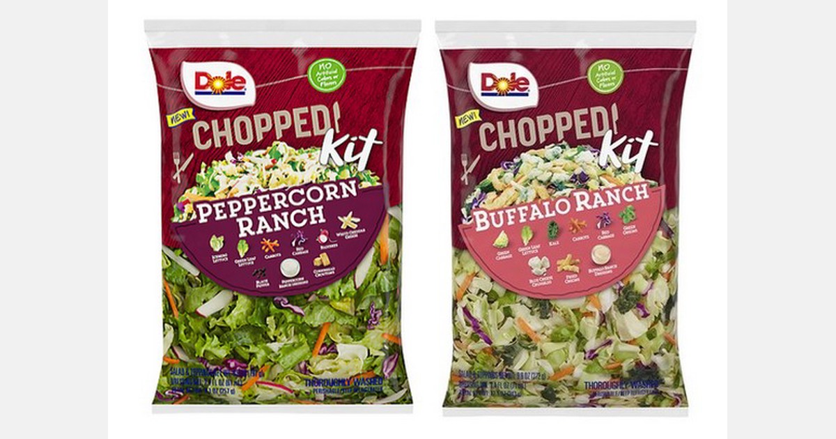 Dole goes for Big Ranch Flavor with new chopped salad kits