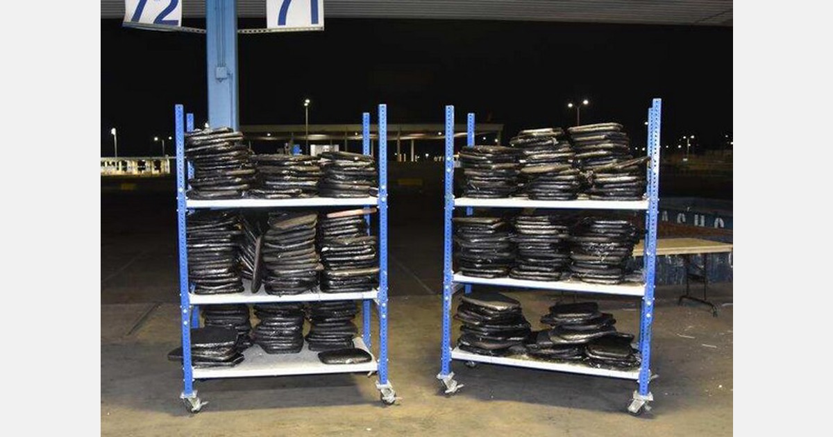 Laredo CBP Officers seize drugs worth over $53.2 mln at World Trade Bridge