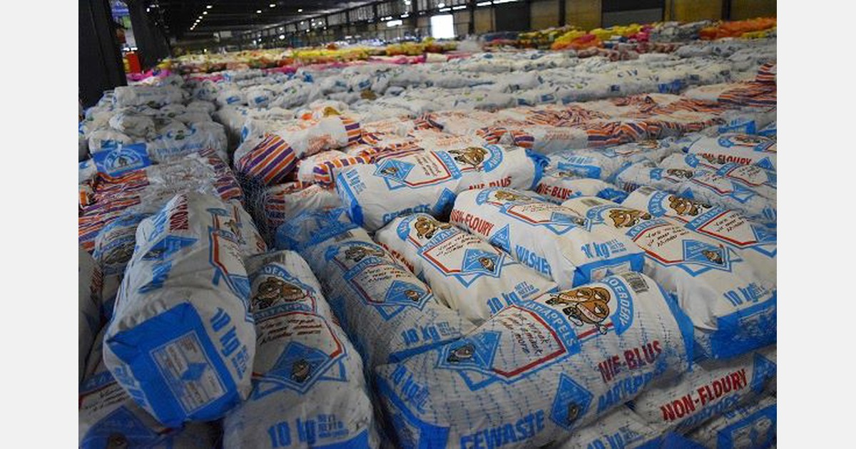 It’s raining potatoes