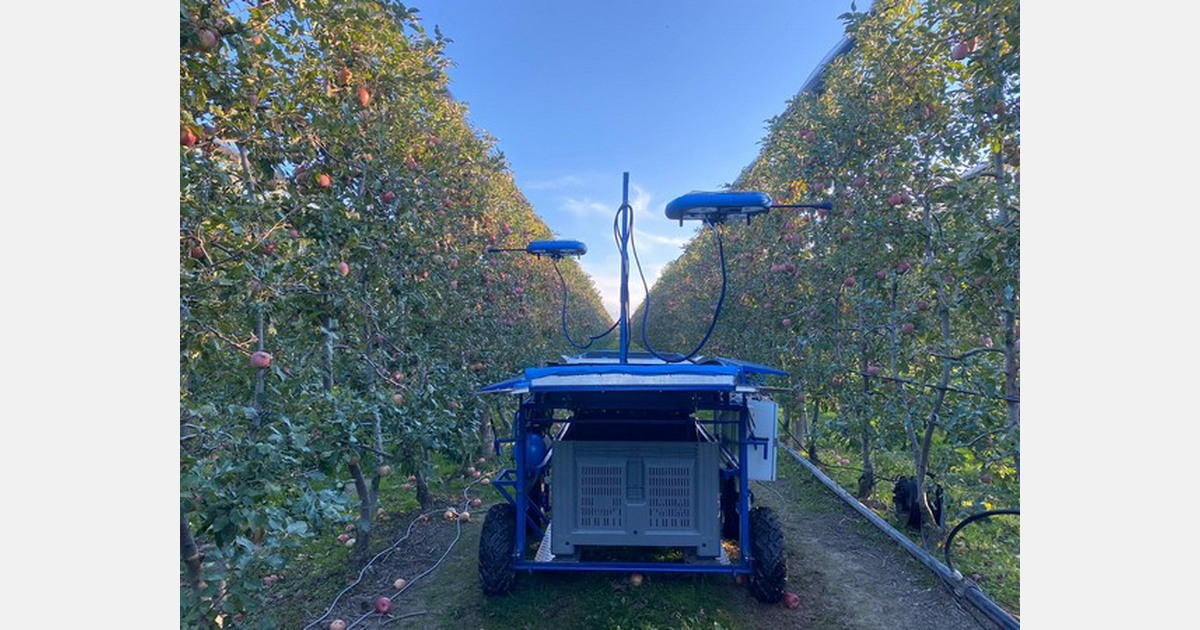 Automated fruit picking system concept awarded as Agrifuture Concept ...