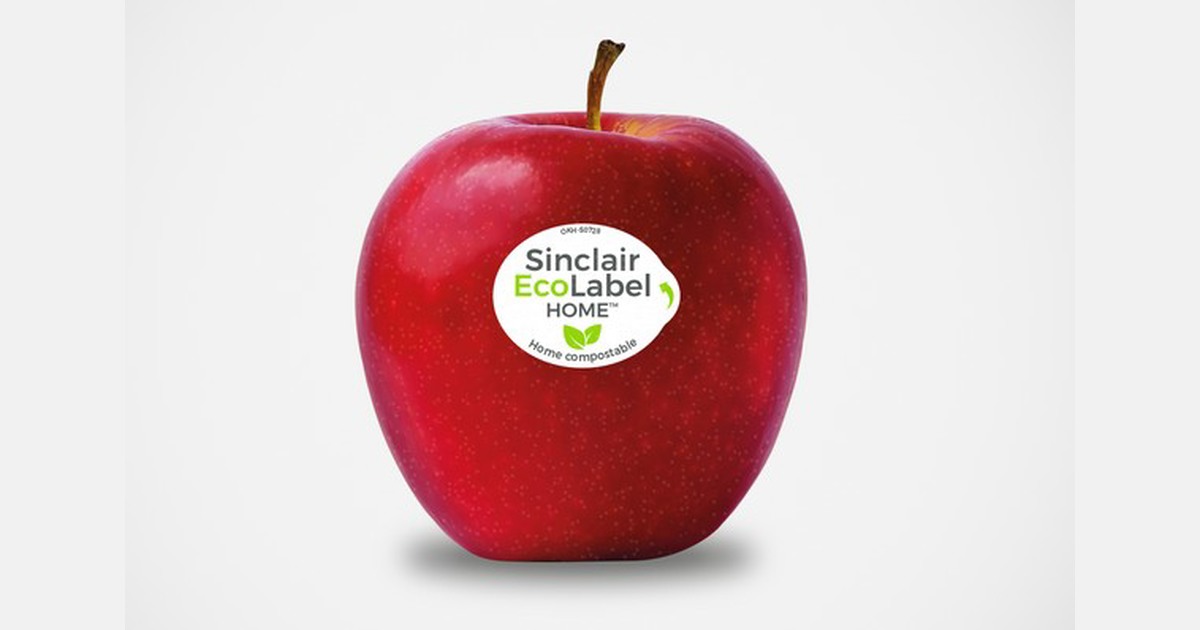 Innovation Award 2022 nomination for home compostable fruit label
