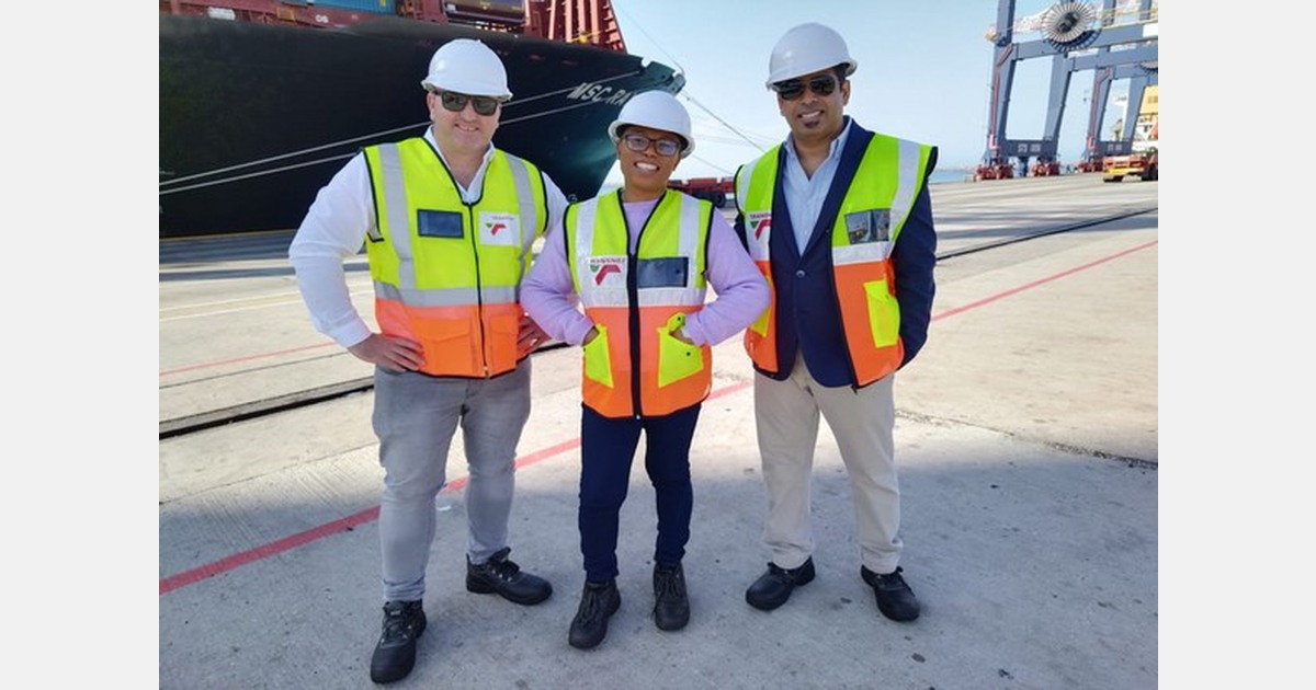 Transnet port terminals loads record citrus containers in a single vessel