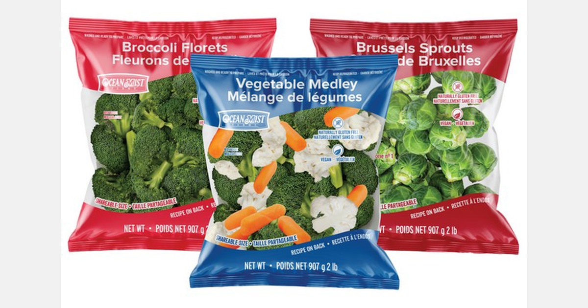 New vegetable products on display