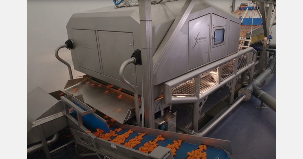 Optiserve delivers optical sorter for baby carrots to topfresh