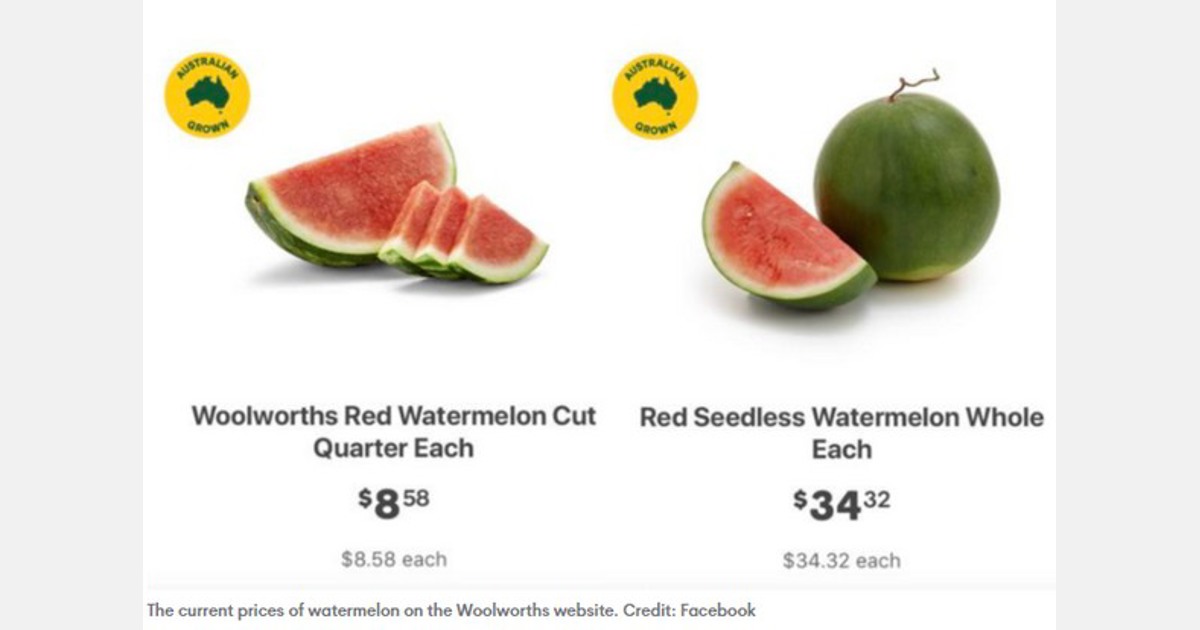 Woolworths responds to customer’s outrage over watermelon pricing