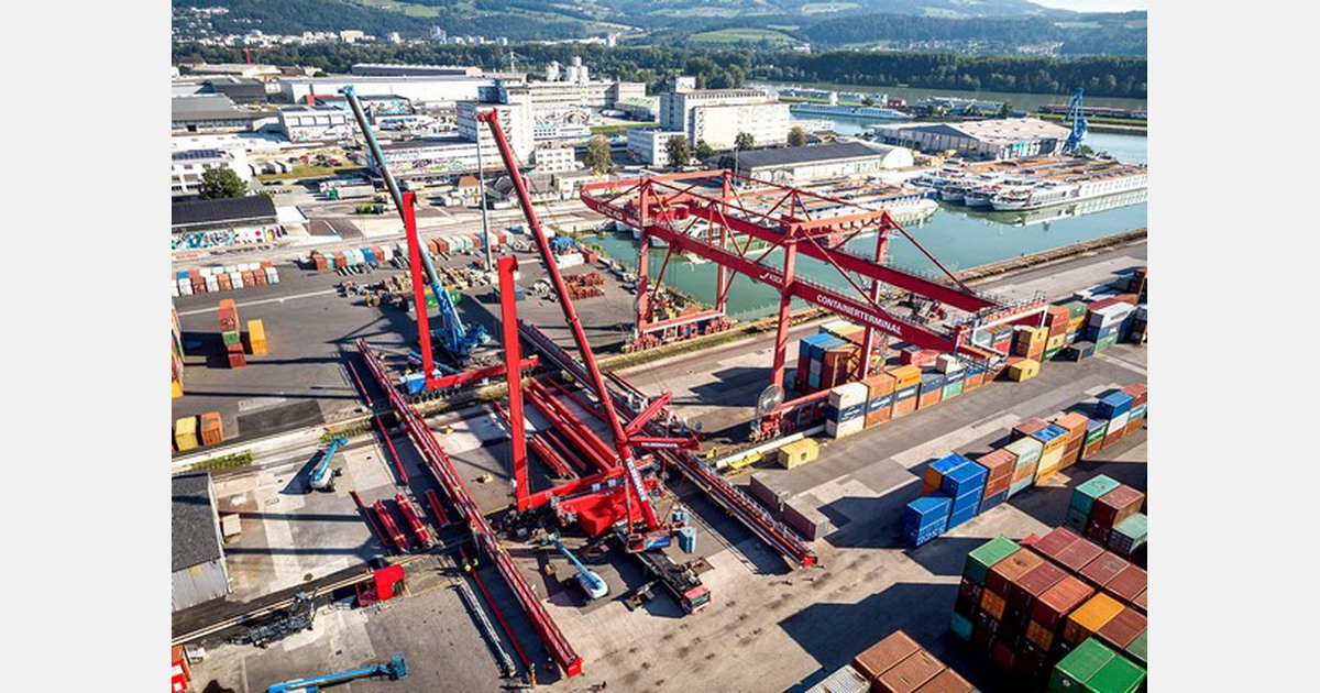 Austria continues to increase handling volumes at the Port of Hamburg