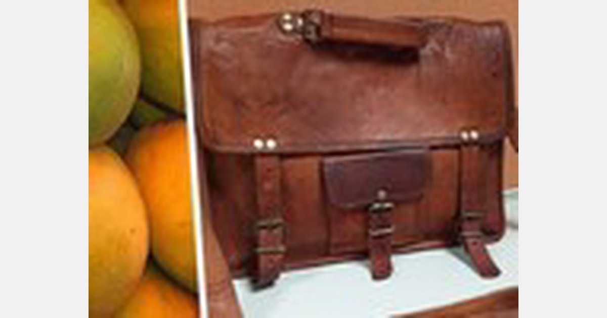 Researchers create 'leather' from mangoes